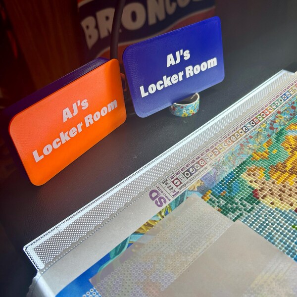 Custom Gamer Sign 10x4in Game Room Decor Gift for Kids Video Game Desk ...