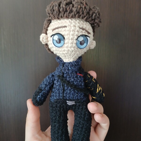 Winter Soldier Bucky Barnes Crochet Pattern Amigurumi - Avengers - the ...