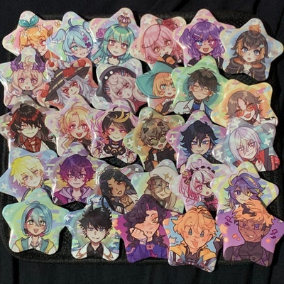 Nijisanji Vtuber Star Buttons - Etsy