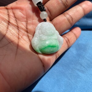 Peacock With Flower Jadeite Jade Panda for Necklace | Etsy