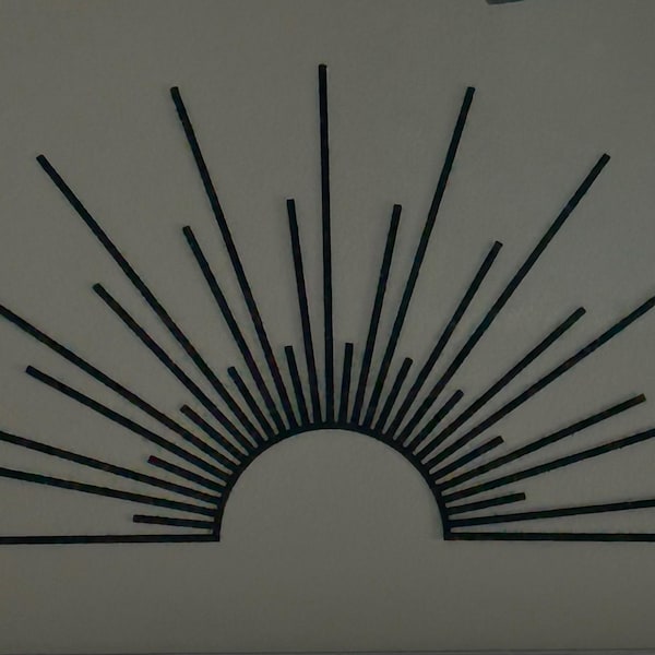 Sun Metal Wall Decor, Sun, Sun Art, Sun Decor, Sunrise, Sunrise Art ...