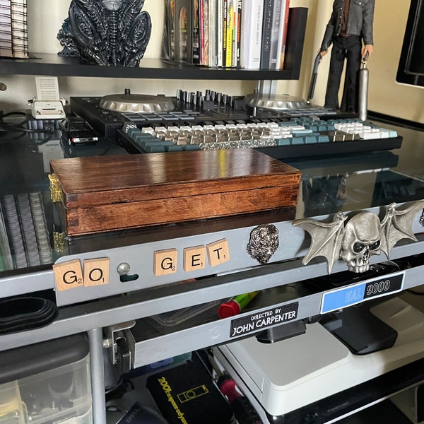 Dexter Blood Slide Box Mahogany - Etsy