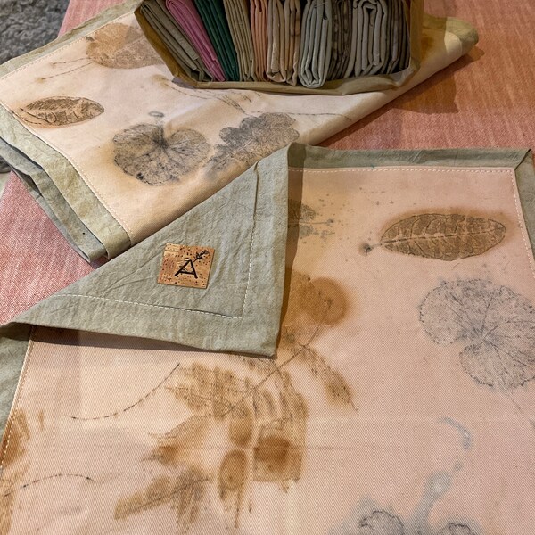 Natural Dye Roll Up, Canvas Tool Roll, Artist Pencil Roll, Ecoprint ...