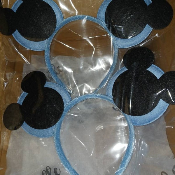 Mickey Head Mickey Ears, Mickey Ears, Boy Mouse Ears, Minnie Ears, Blue ...