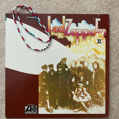 Robert Plant Circa 1974 Led Zeppelin Bead Necklace/hippie Jewelry ...