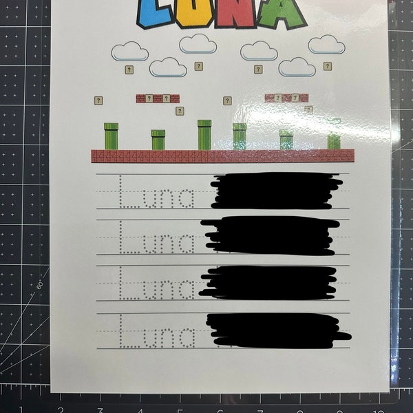 Birthday Tracing Custom Worksheet / Personalized Birthdate Tracing Name ...