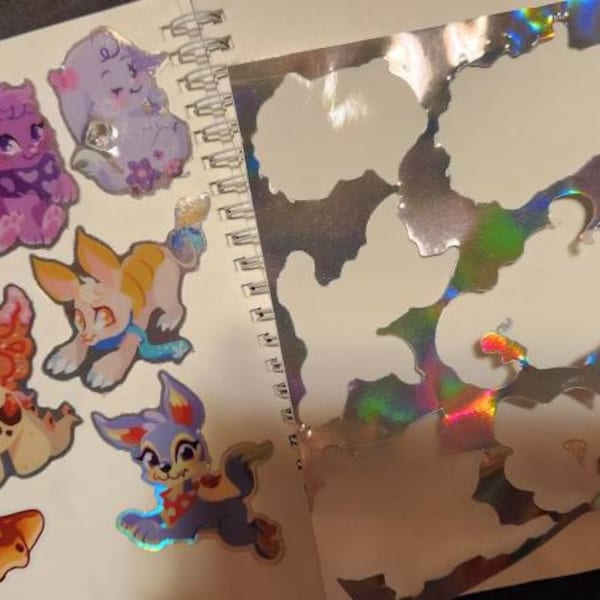 Pastel Virtual Pet Sticker Sheet - Etsy