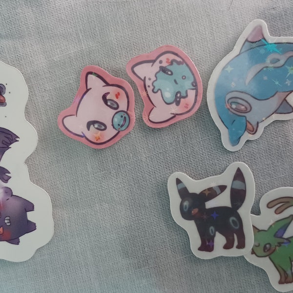 Fox Sticker, Kitsune Fox Sticker, Fox Baby, Red Fox, Fennec Fox, Chibi ...