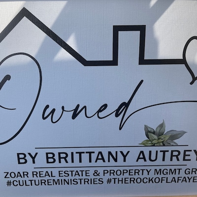 Real Estate Agent Sold Sign, Real Estate Agent Closing Sign, Real ...