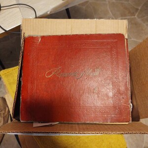 Long Narrow Metal Tool Box, Rustic Distressed, Primitive Thin Box ...