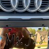 Custom Mirror bronze License Plate, Car Tag, Personalized Car Tag ...