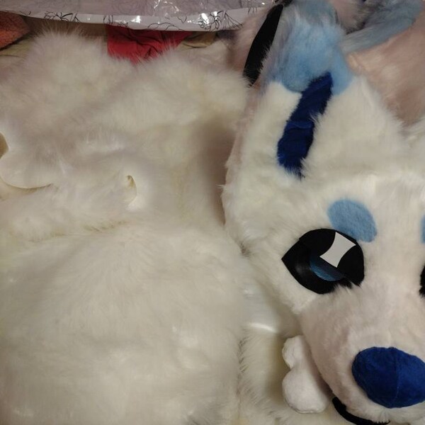 All White Full Fursuit Pants,furry Convention Custom Fursuit Fursona ...