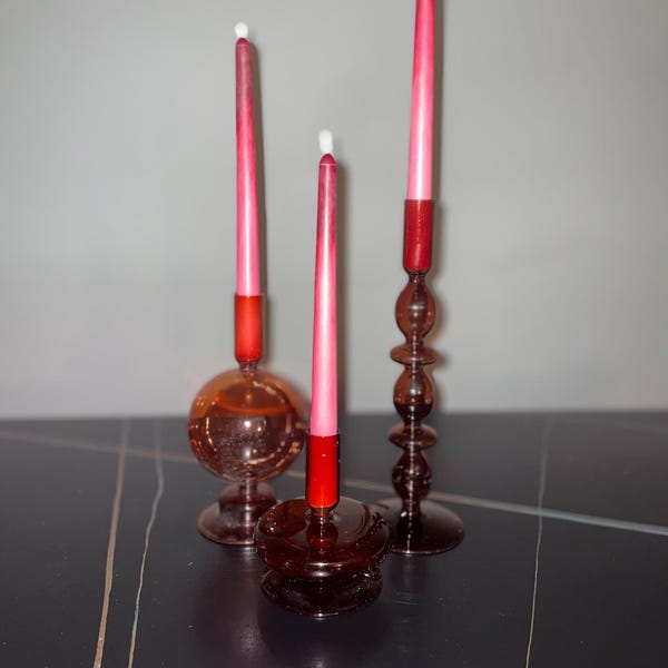 Nordic Glass Vase - Minimalist and Elegant Vase for Stylish Home Decor ...