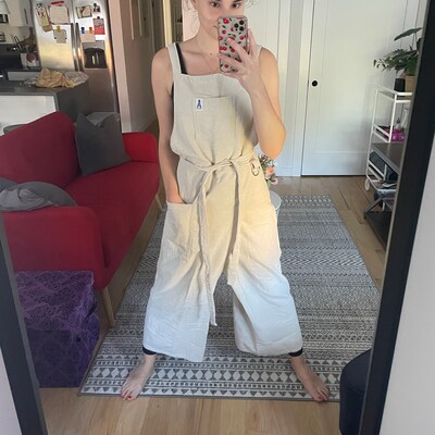 Natural Durable Cotton Canvas Pottery Apron Ceramic Apron Throwing ...