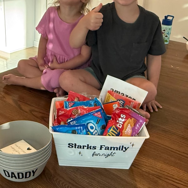 Family Movie Night Gift Box - Etsy