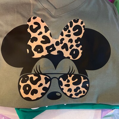 SVG, Cheetah Mickey, Cheetah Minnie, Wild, Cheetah Print, Animal Print ...