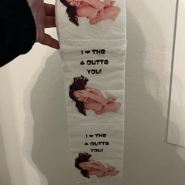 Personalized Toilet Paper: Custom Image Gag Gift - Etsy