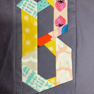 Alphabet Quilt Pattern PDF Digital Download Ribbon Letters - Etsy