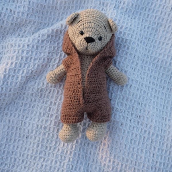 Teddy Bear Devil Crochet Pattern Amigurumi Halloween Lucifer the Fallen ...