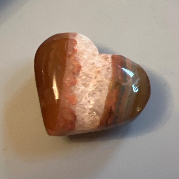 Large Unicorn Stone Palm / Unicorn Palm Stone / Pegmatite Palm / Pocket ...