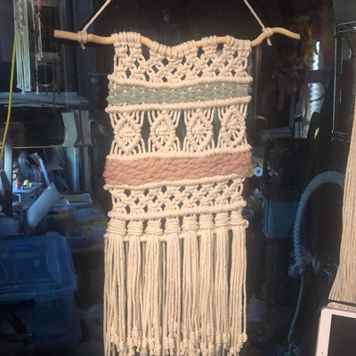 Macrame Weaving Pattern for Wall Hanging macraweave DIY Beginners ...