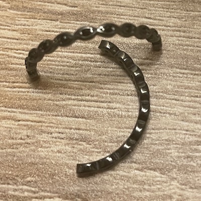 Women Black Eternity Ring, CZ Full Eternity Band, Skinny 2mm Solid 925 ...