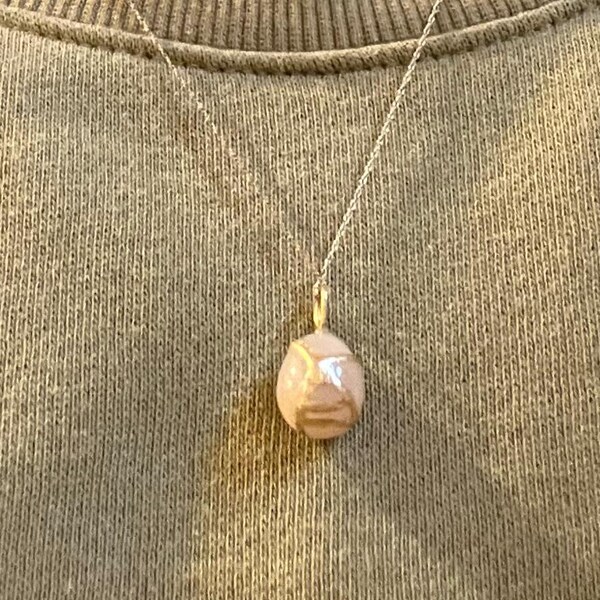 KINTSUGI NECKLACE JAPANESE Art Azurite Gemstone Handmade Jewelry Sleep ...