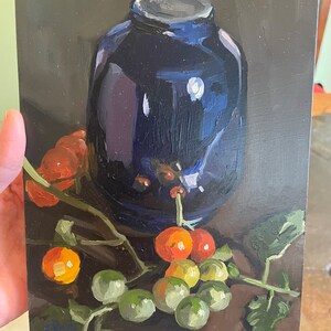 Carrot Painting, Original Oil Painting, Kitchen Art, Emily Ryals, Wet ...