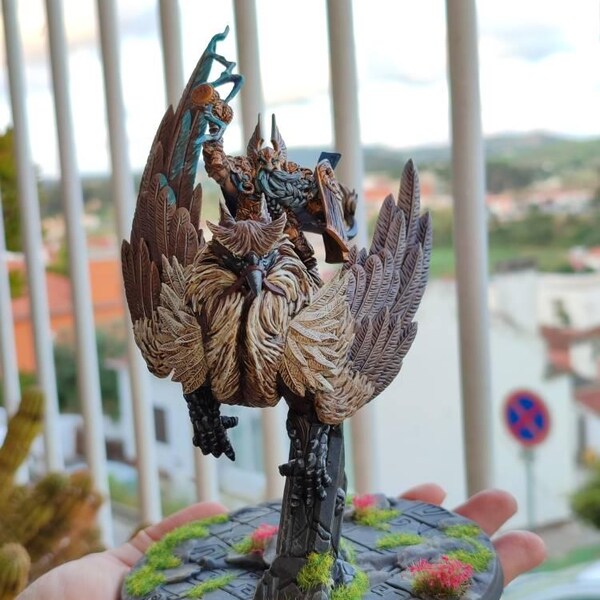 Elf Fighter Champion Miniature Warrior Dungeons and Dragons Mini RPG ...