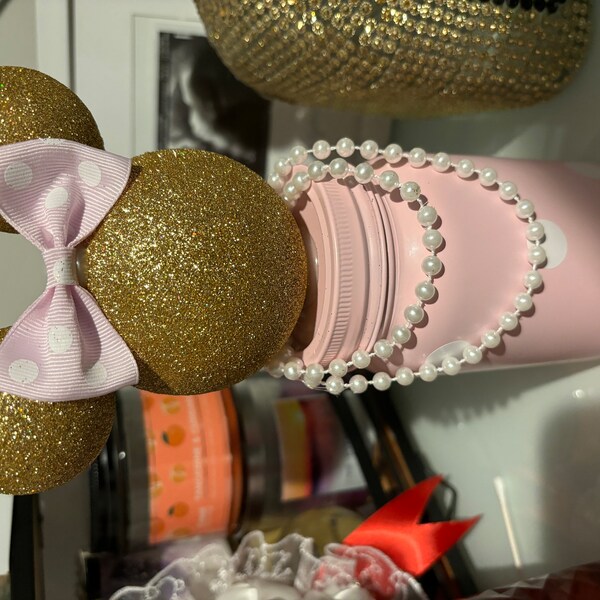 Mickey Minnie Mason Jars Centerpiece - Etsy