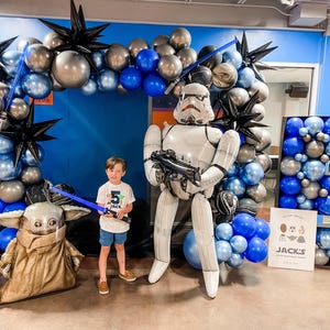 DIY Star Wars Balloon Garland / Arch Kit, Kids Birthday Party, Baby ...