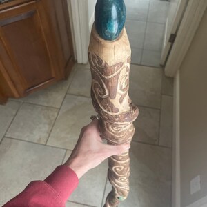 Multi Twsted Hazel Hiking Staff/ Ceremonial Staff - Etsy
