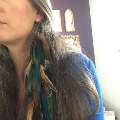 Feathers Emu Feathers Millinery Hat Making Peacock - Etsy