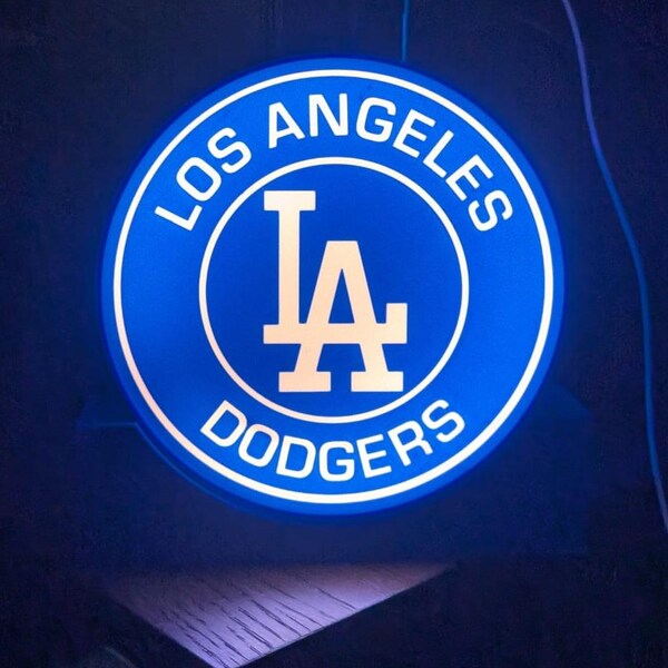 Dodgers Light Box - Etsy