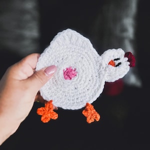 Crochet Pattern, Goat Butt Coaster DIGITAL DOWNLOAD - Etsy