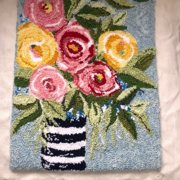 Rug Hooking Pattern, William Morris Raven: PAPER PATTERN, Gridded ...