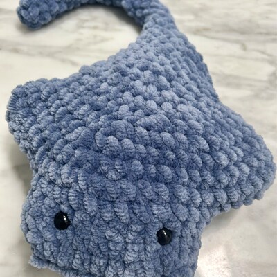 Crochet Stingray Digital Pdf English Amigurumi Pattern Big or Giant ...