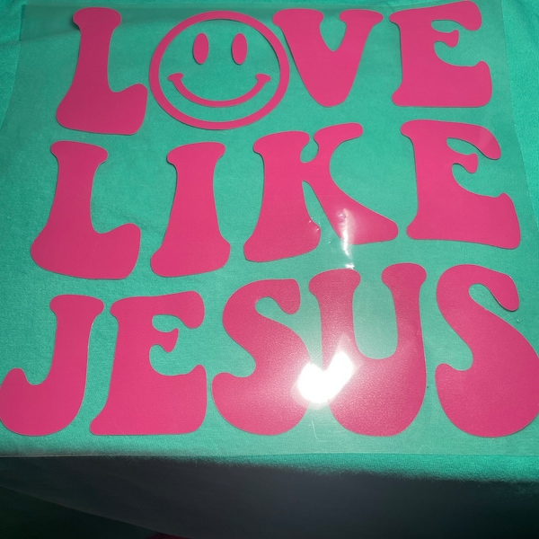 Love Like Jesus SVG: Christian Shirt Design (digital Download) - Etsy