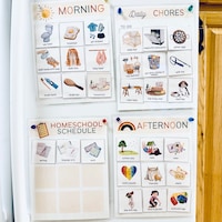Editable Kids Daily Routine Cards | Daily Visual Schedule | Chore Chart ...
