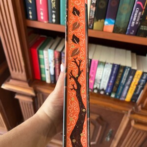 Hell Followed With Us HAND-PAINTED EDGES Sprayed Book Edges Sprayed ...