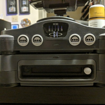 Purple Ultra 64 Custom Nintendo 64 Jewel, Badge, Faceplate - Etsy