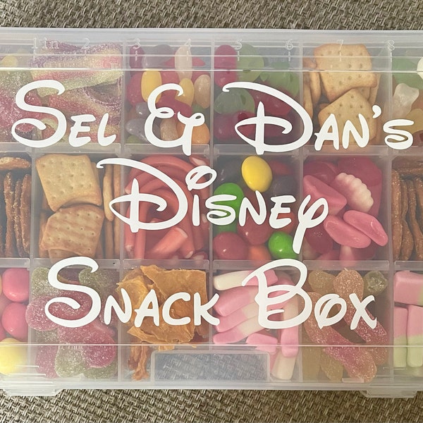 Custom Lunch Box Label, Snack Box Vinyl Decal, Personalised Lunch Box ...