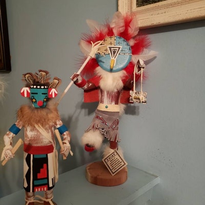 Collectible Route 66 Hopi Lizard Kachina by Grace Pooley - Etsy