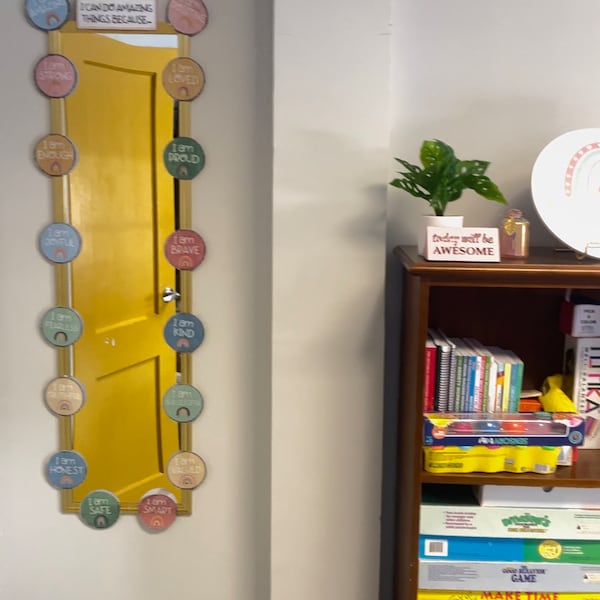 EDITABLE Affirmation Station Posters | Bulletin Board Display ...