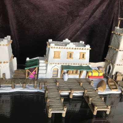 Grand Treehouse Dnd Terrain, Dnd Tree Village Terrain, Miniatureland - Etsy