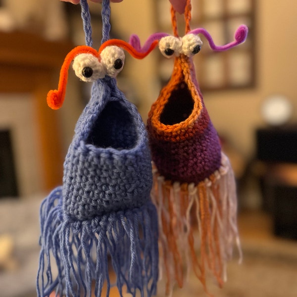CROCHET PATTERN Mini Yip Yip, Crochet Hanging Yip Yip, Car Hanger, Mirror Hanger, Hanging ...