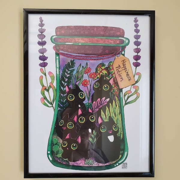 Personal Demon Art Print - Etsy