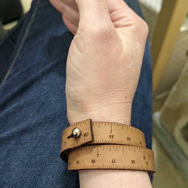 WRIST RULER™ | the Original Tape Measure Bracelet | Ruler Bracelet ...