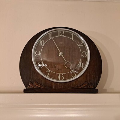 Burl Wood Wall Clock Stunning Eye Catching Polished Knotted Wood in ...