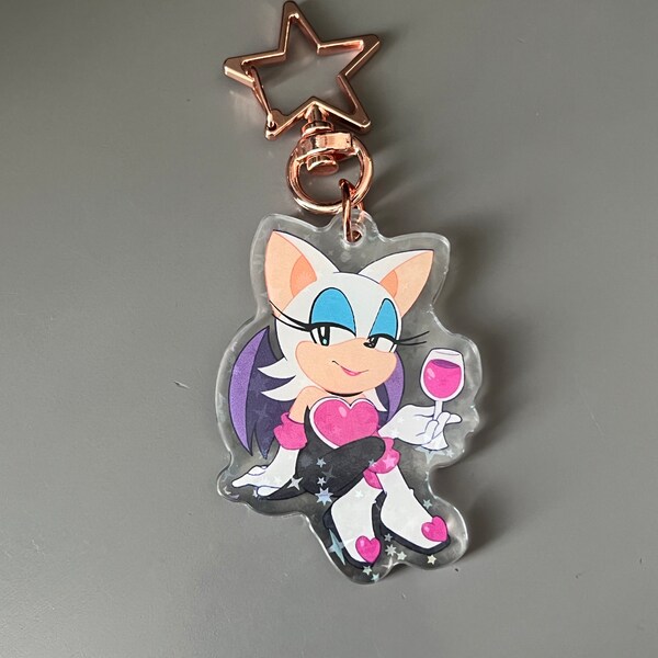 Cute Chibi Sonic Charms - Favorite Foods - Team Dark Keychains - Etsy